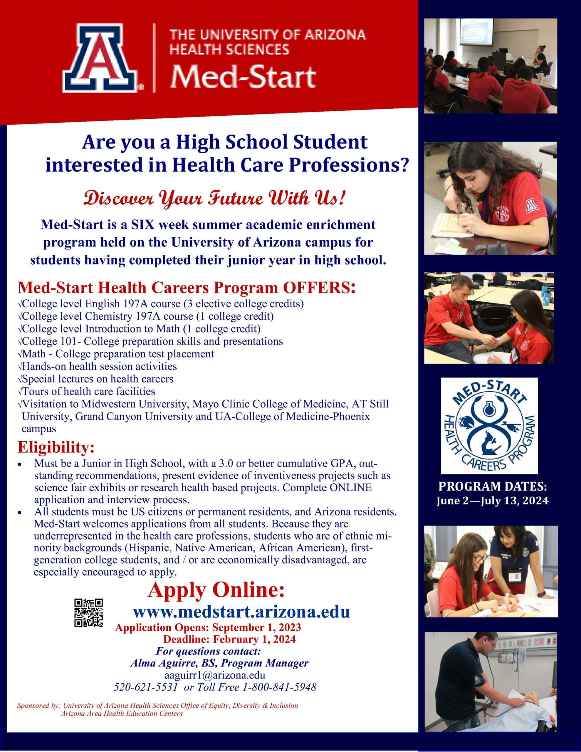 Med-Start Program | Colorado Plateau Center for Health Professions